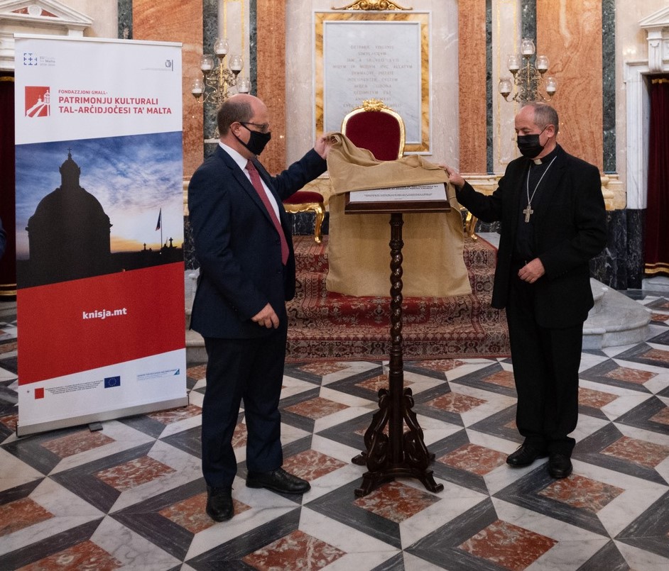 EU FUNDS for the restoration of paintings by Francesco Zahra - EMCS